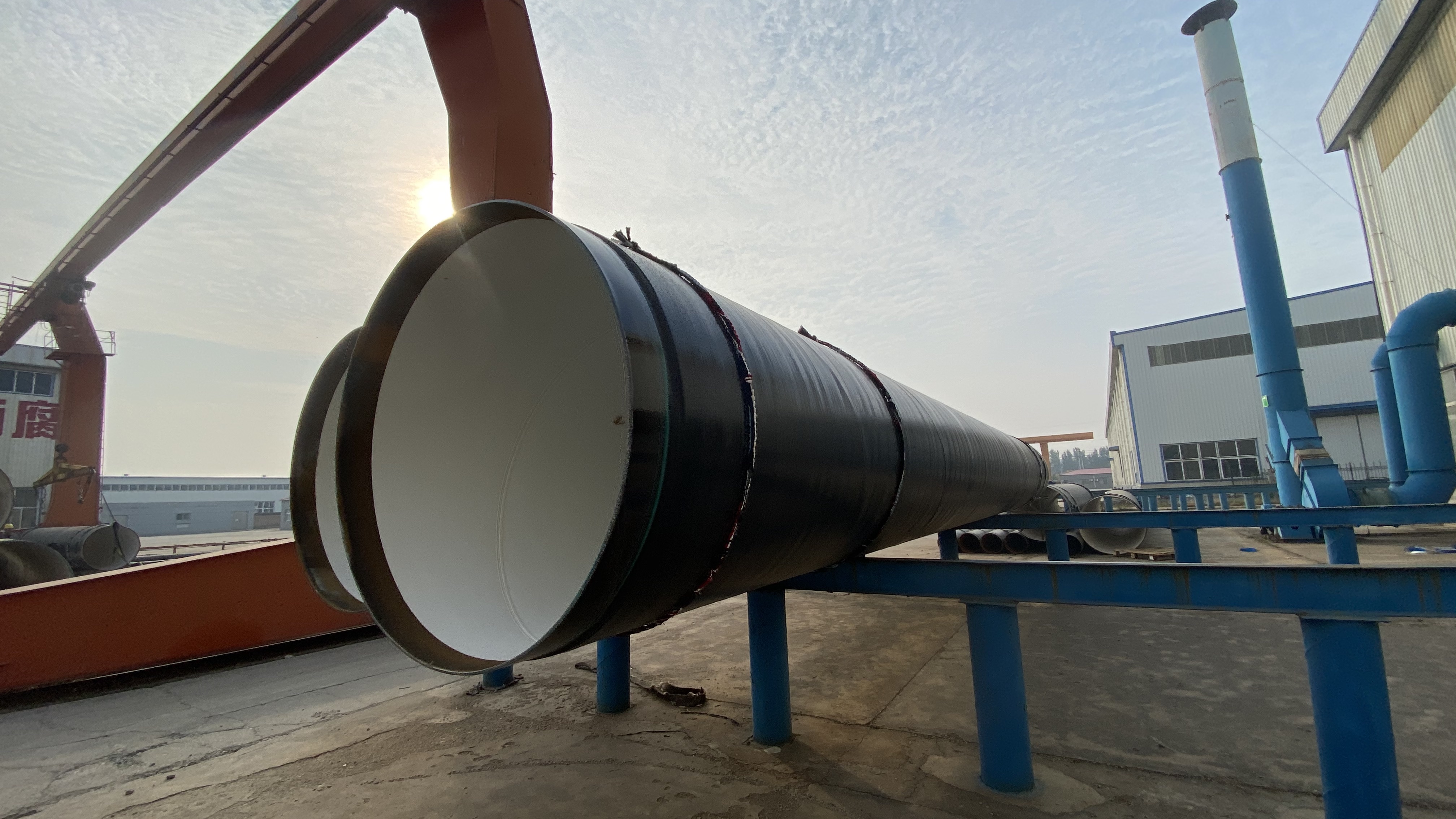 News - External 3LPE and Internal FBE coating pipe shipping to Saudi Arabia